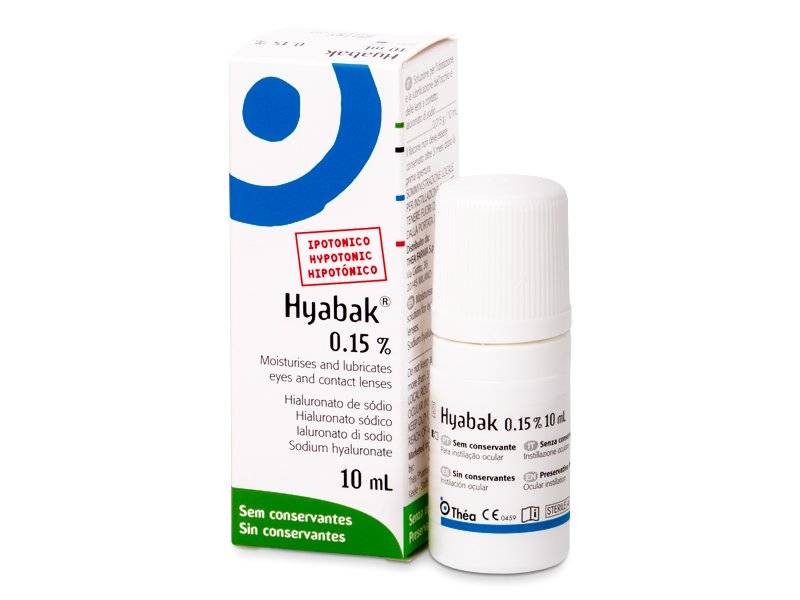 Hyabak Eye Drops 0,15% – 10 ml (sem conservantes) | Alensa PT